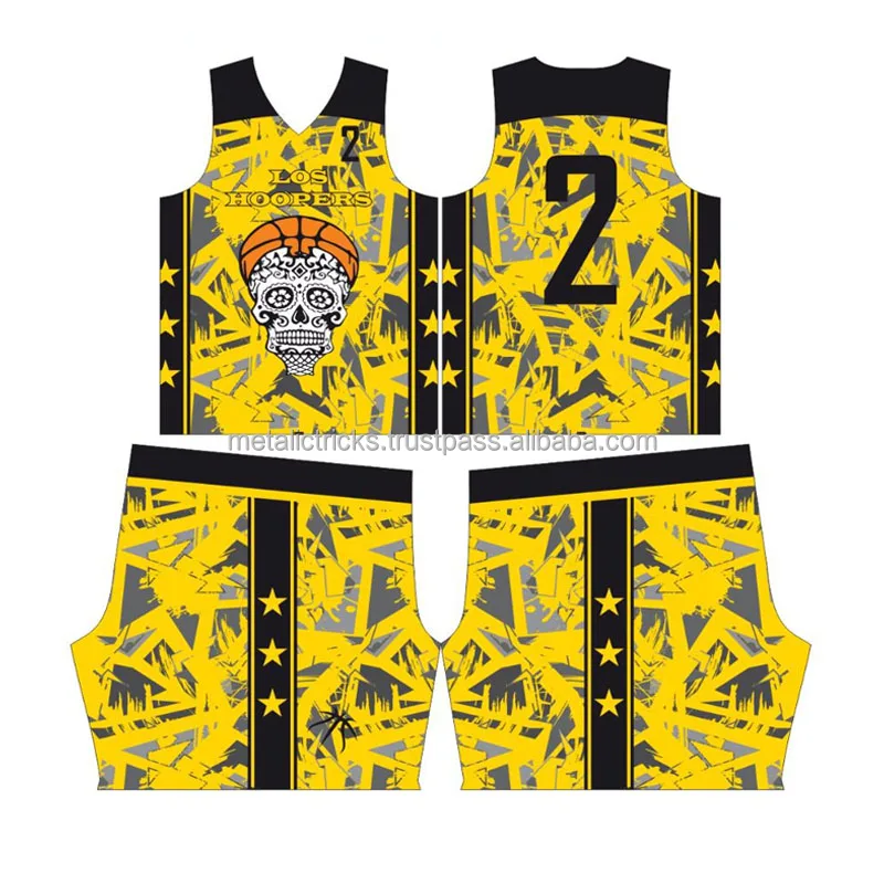 Custom Sublimated Basket Ball Shorts Jersey Set High Quality Your Own ...