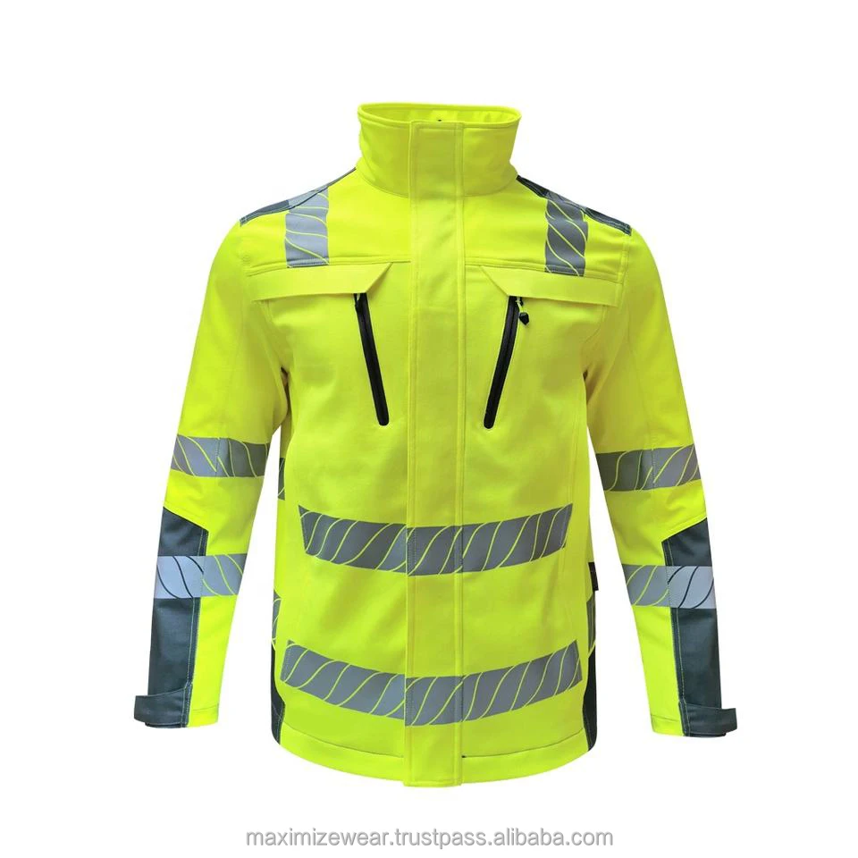OEM Wholesale High Visibility Men Outdoor Waterproof Work Fluorescent ...