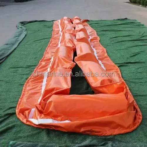 Oil Containment Boom Float Type PVC Oil Boom Marine Oil Fence Boom ...