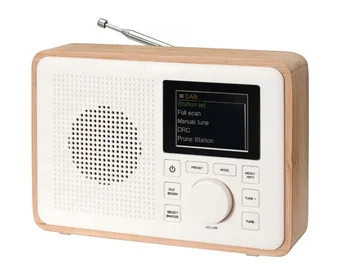 Wooden Dab/fm Radio With Color Display And Bio-plastics And Bt Function ...