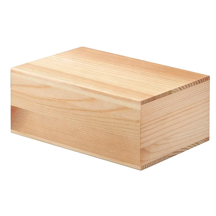 Wholesale Customizable Solid Wood Storage Boxes Rectangle Shape Various ...