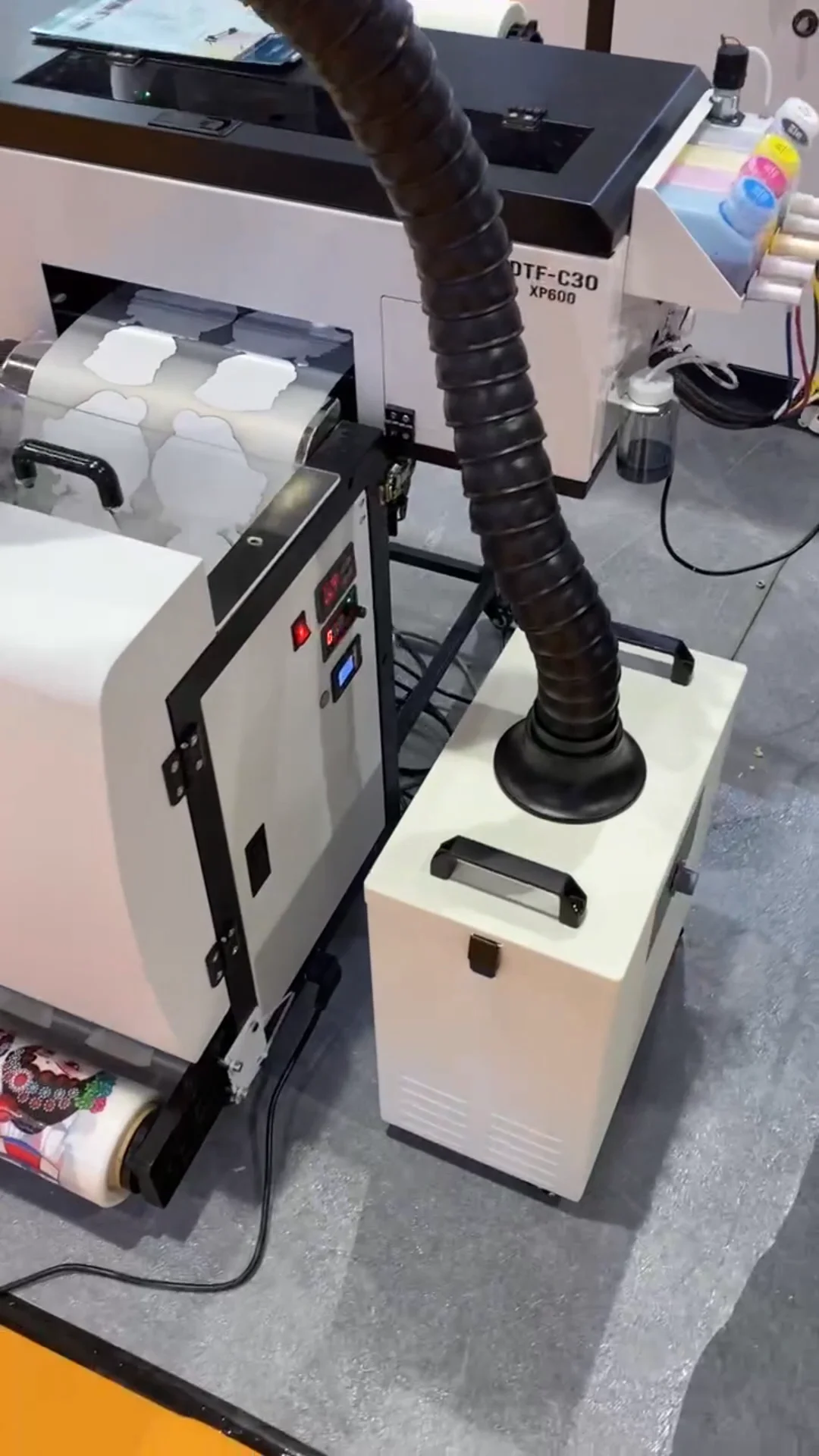 Dtf Soldering Welding Smoke Dust Collector Fume Extractor Separator ...