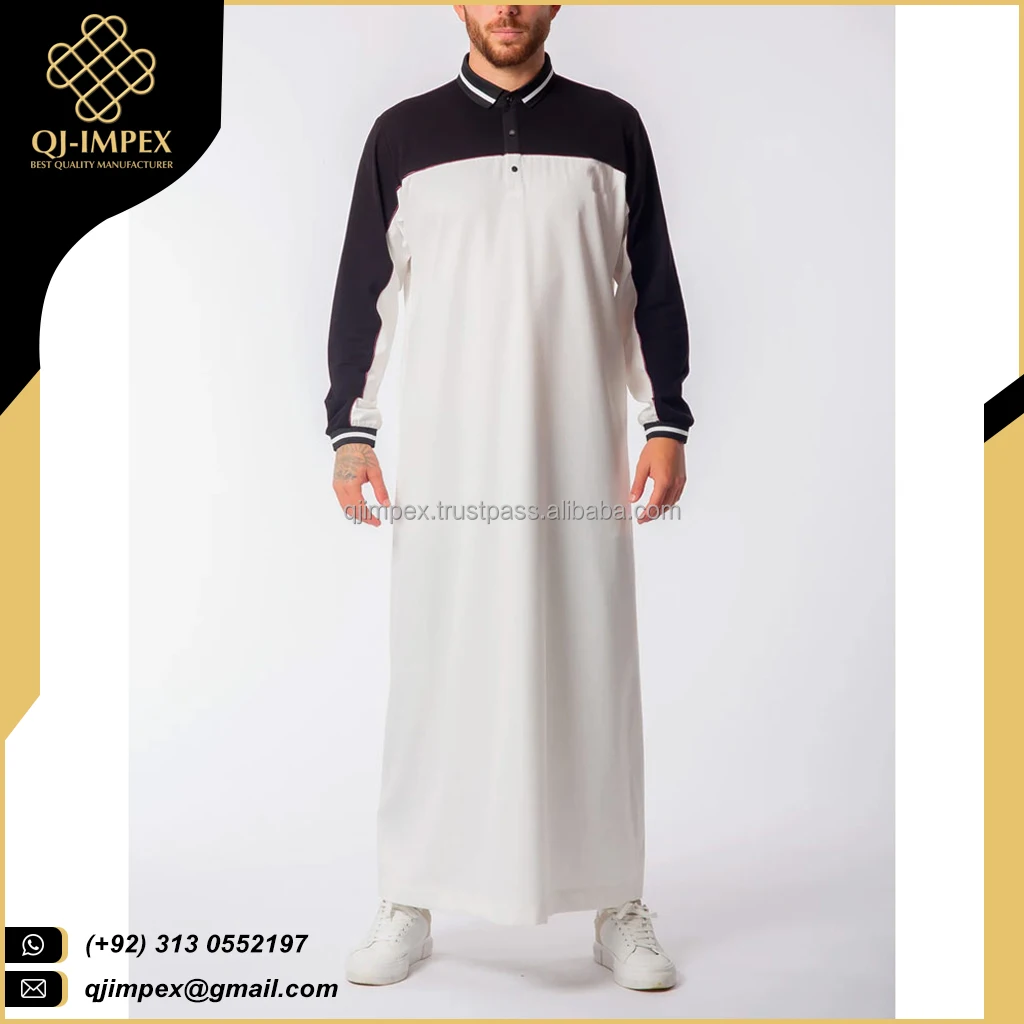 Wholesale Customized Odm Traditional Islamic Thobe Top Selling Premium ...