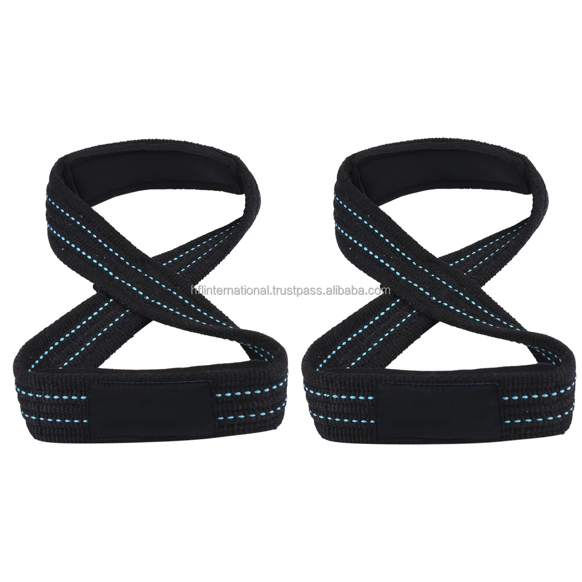Bodybuilding Exercises Figure 8 Weight Lifting Straps High Quality Low ...