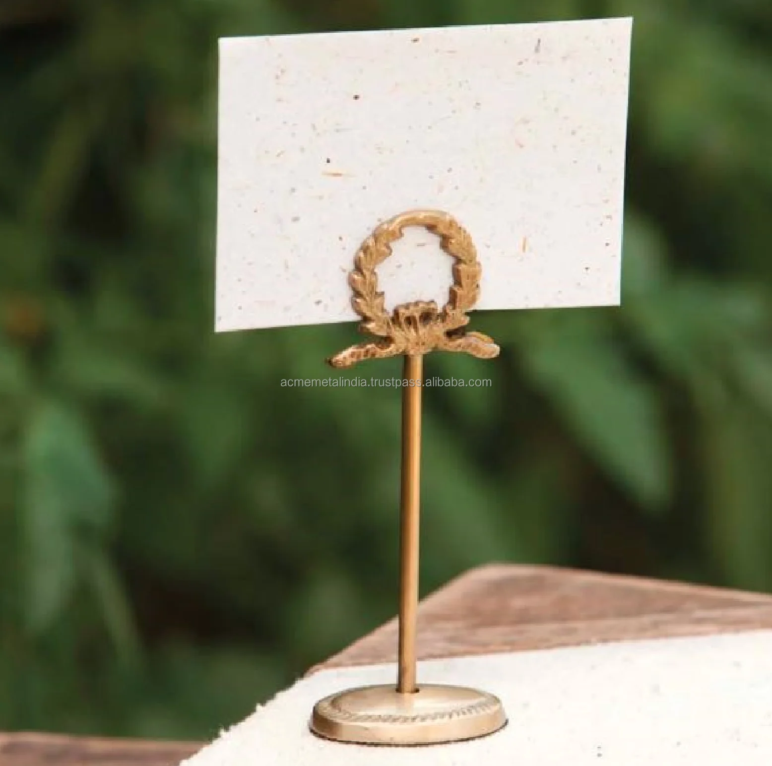 Silverware Marvelous Design Card Stand Table Decoration Display Rack ...