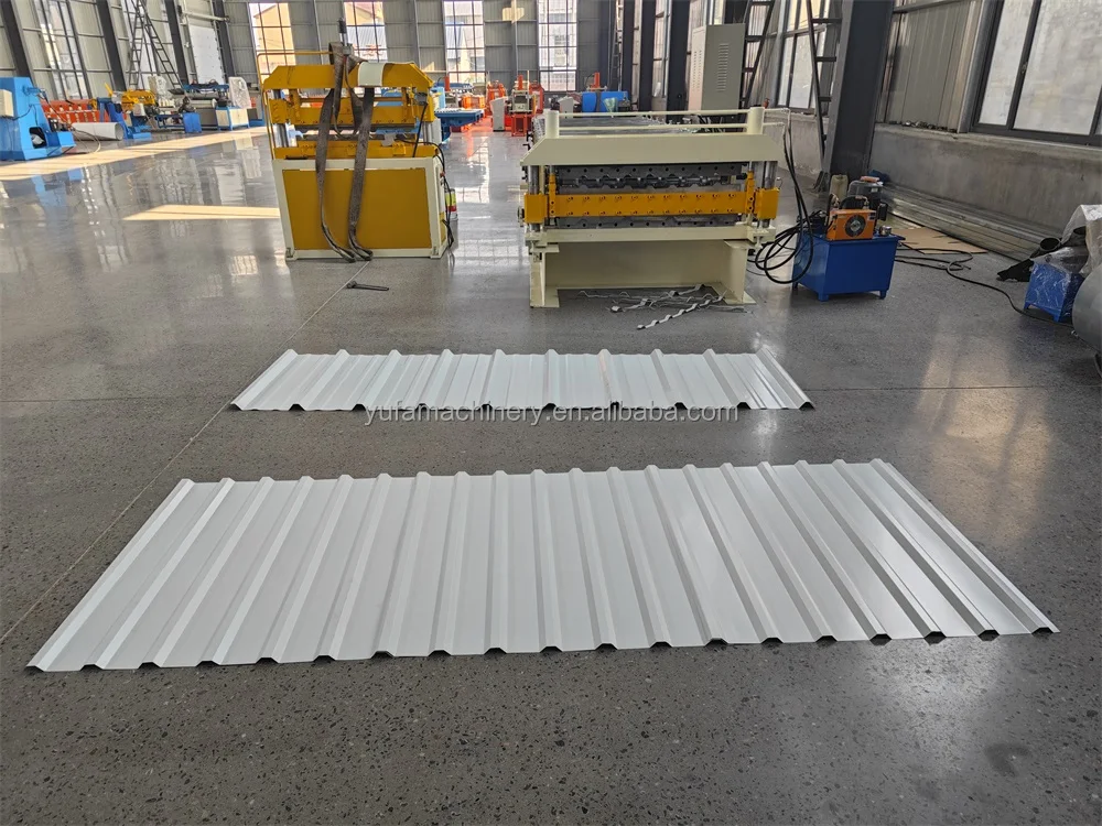 Metal Roof Pbr And Pbu Panel Ag Panel Double Layer Roll Forming Machine - Buy Pbr Double Layer ...
