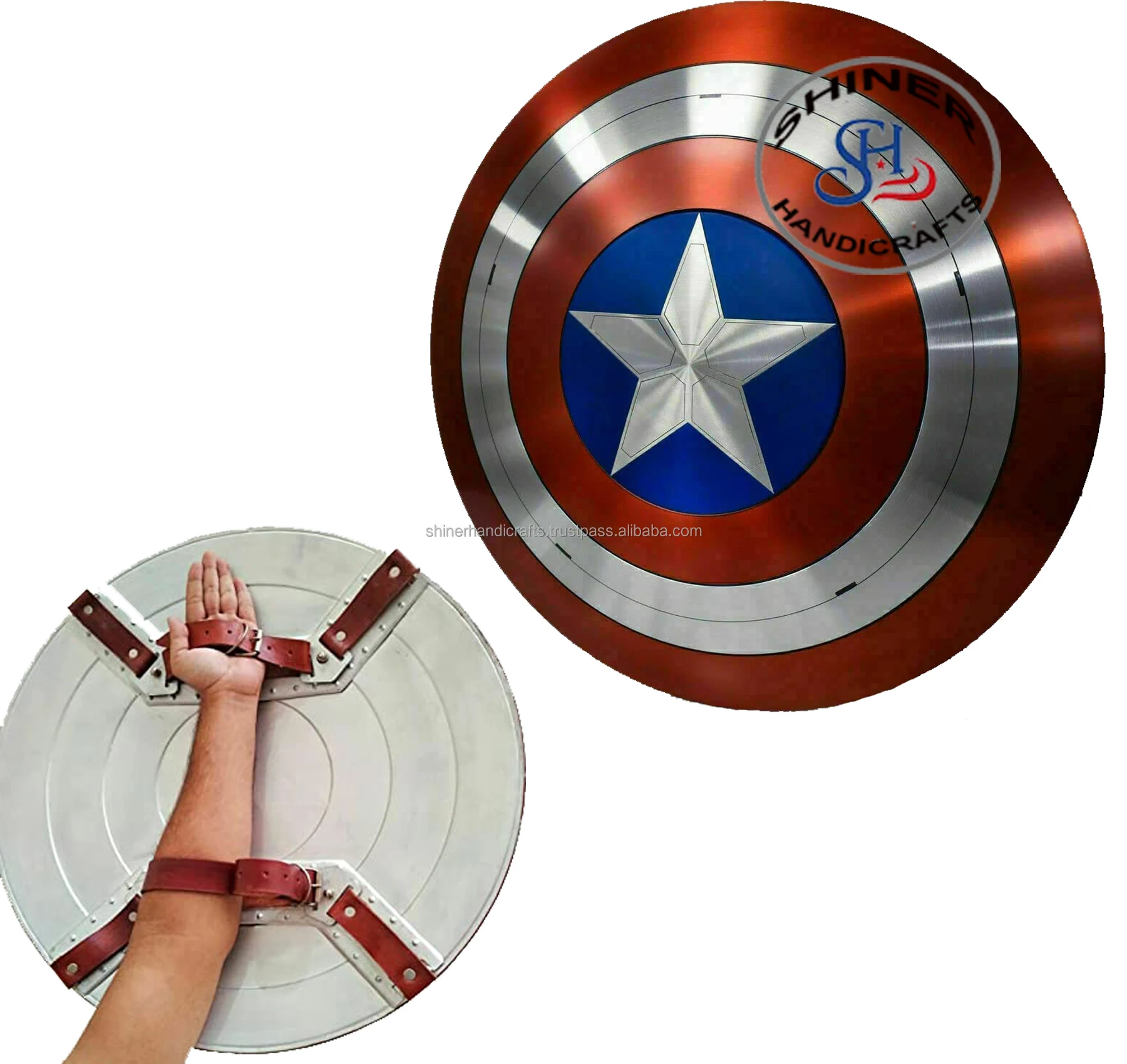 Captain America Shield Avengers Miracle Legend Series Movie Version Red ...