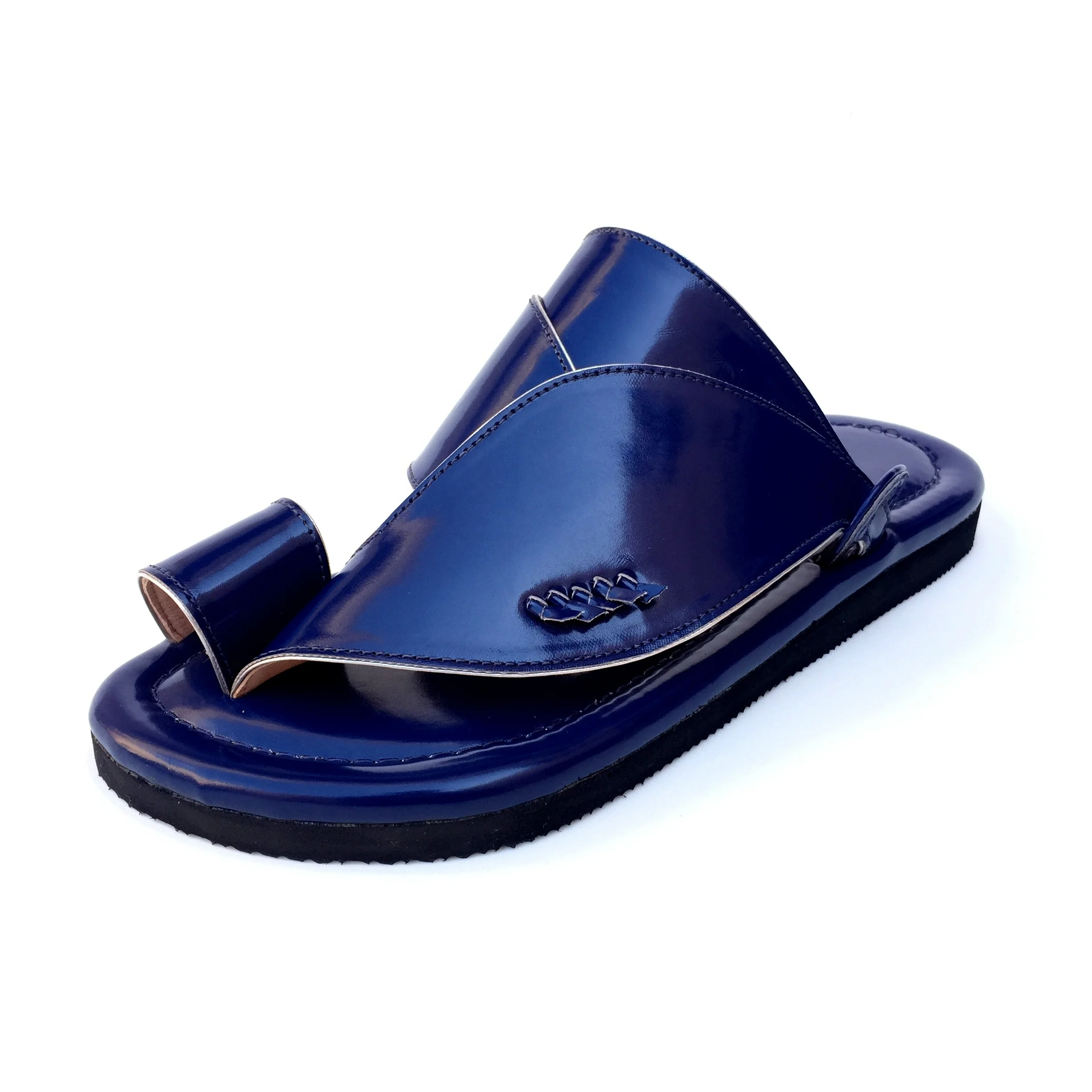 Leather Sandals for Men - Arabic Slippers by Handmade Footwear Factory