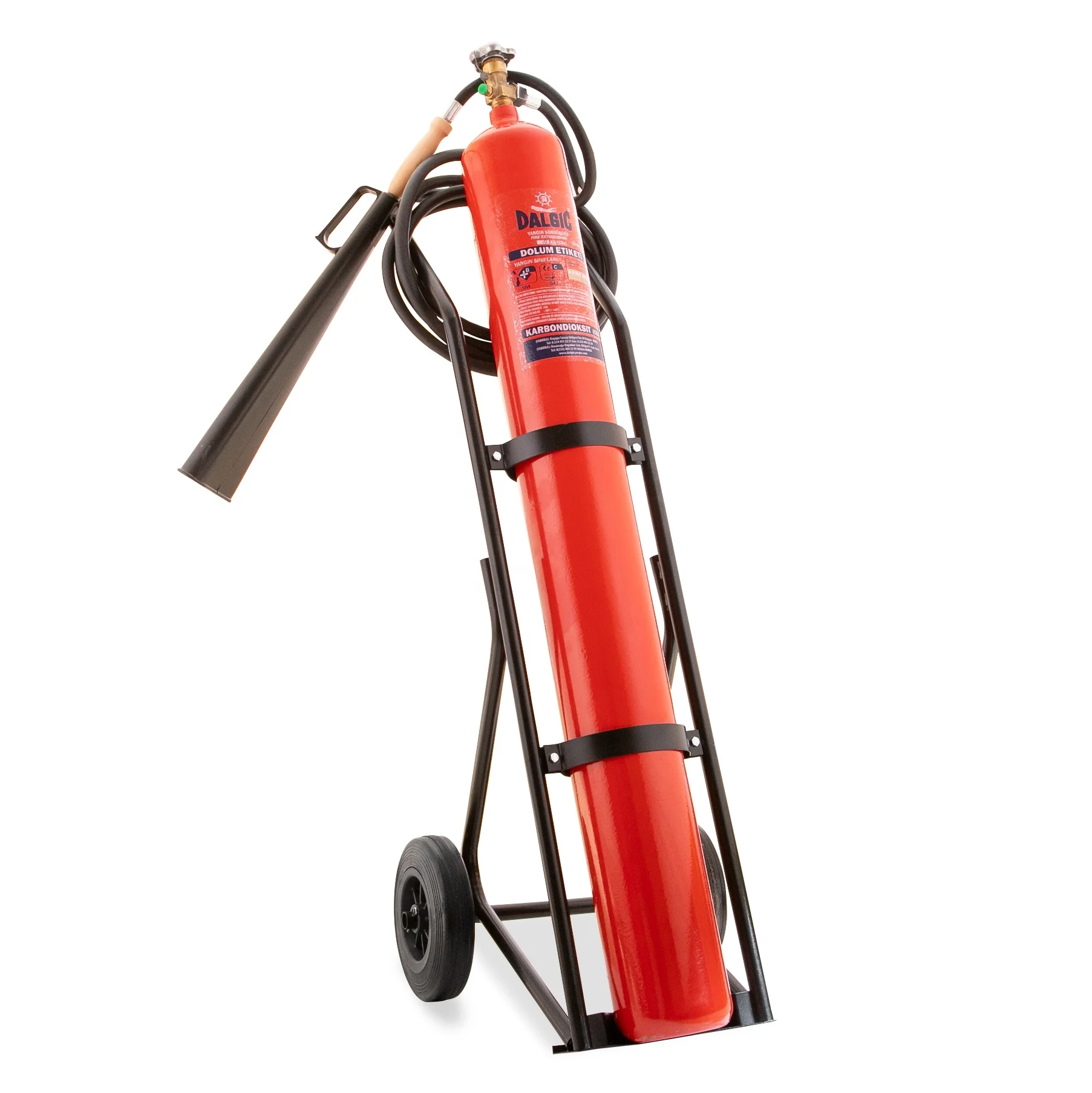 Co2 Type 2 Kg Fire Extinguisher Fire Protection Pressure Adjustable ...