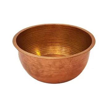 Customizable Premium Quality Metal Hammered Copper Pedicure Bowl Foot ...