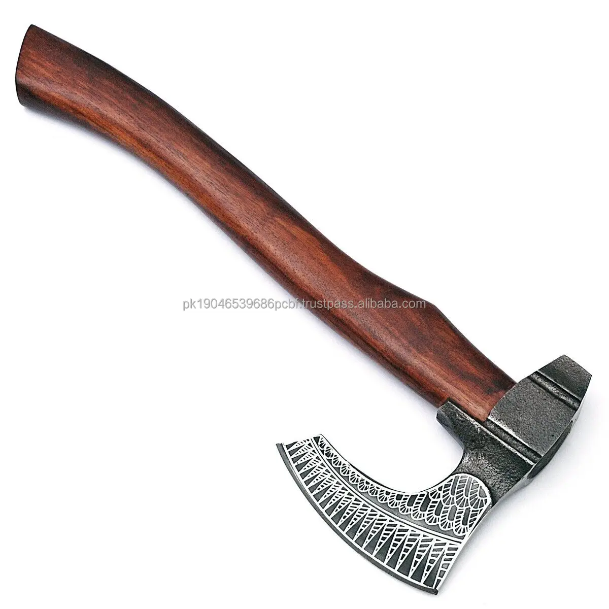 Camping Axe With Leather Sheath Custom Made Low Cost Viking Axe Bulk ...