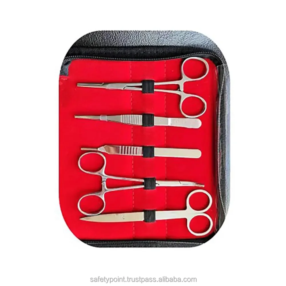 Surgical Suture Kit Dissection Training Instruments Stainless Steel With Scalpel Handle For ...