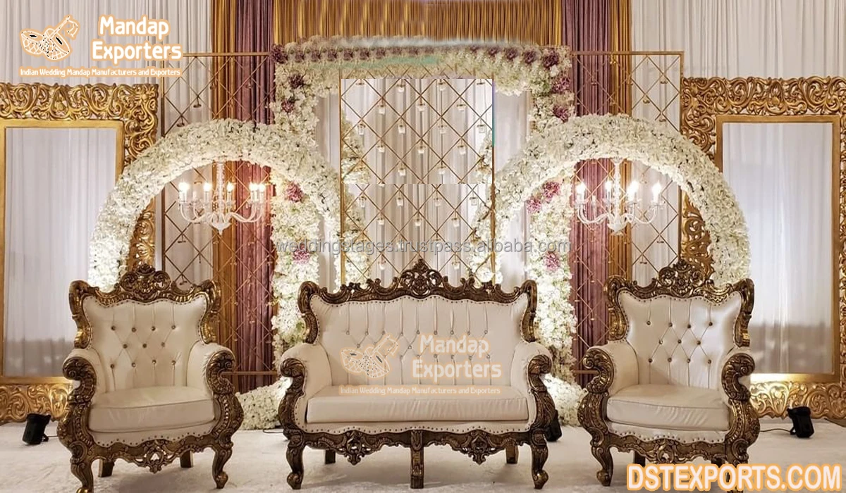 Royal Singhasan Chairs for Guruji - Luxury & Comfort