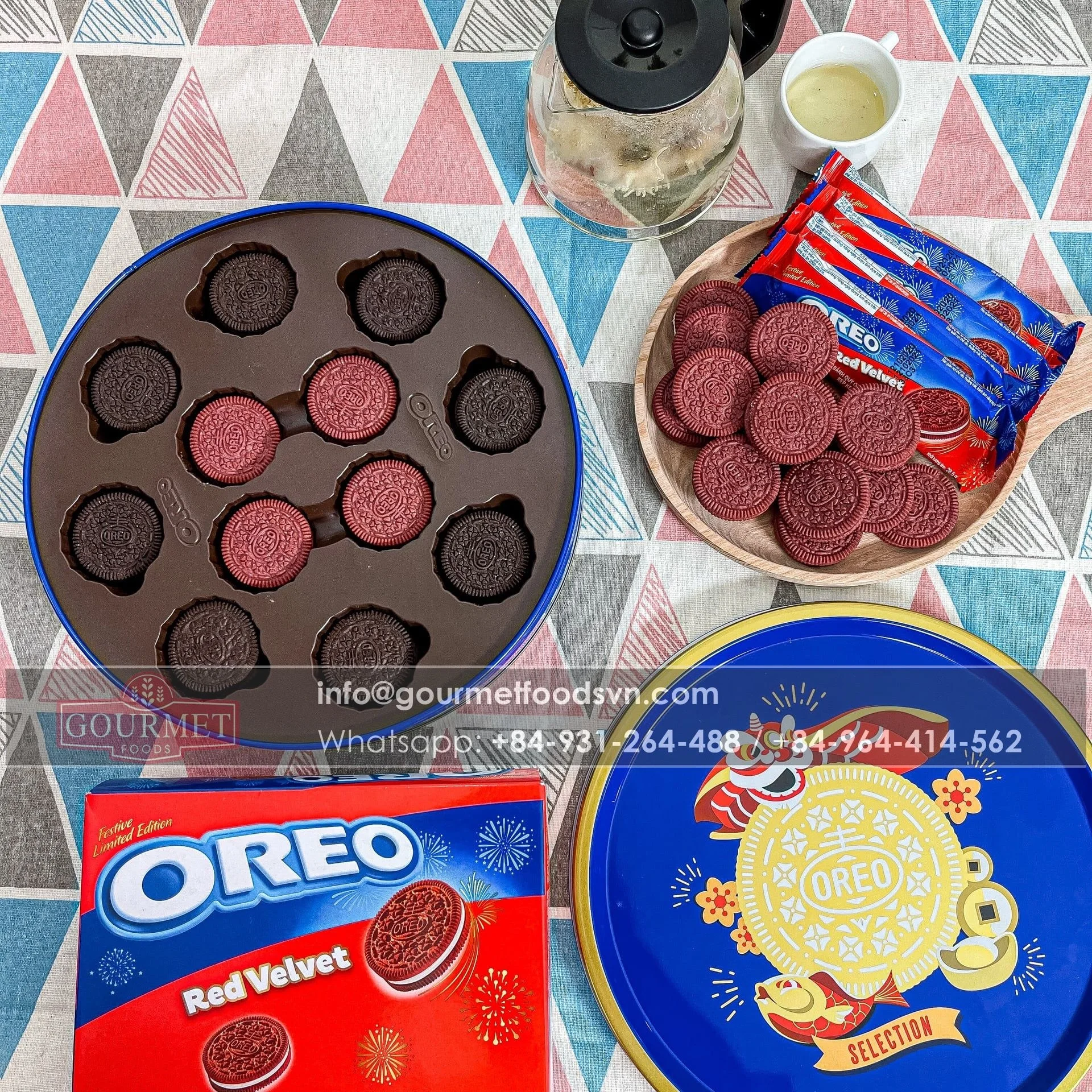 Oreo Selection Assorted Biscuit/ Oreo Cookies Red Velvet 342G| Alibaba.com