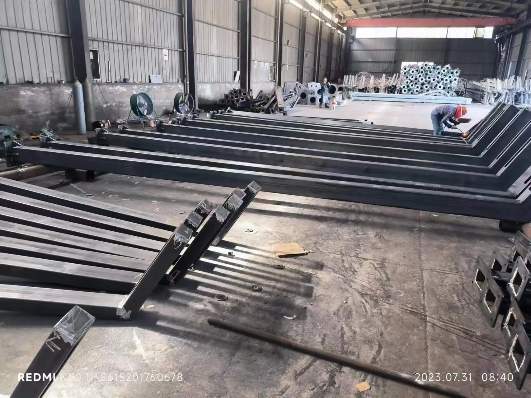 Street Light Pole High Mast Pole Garden Light Pole Light Hot Dip ...