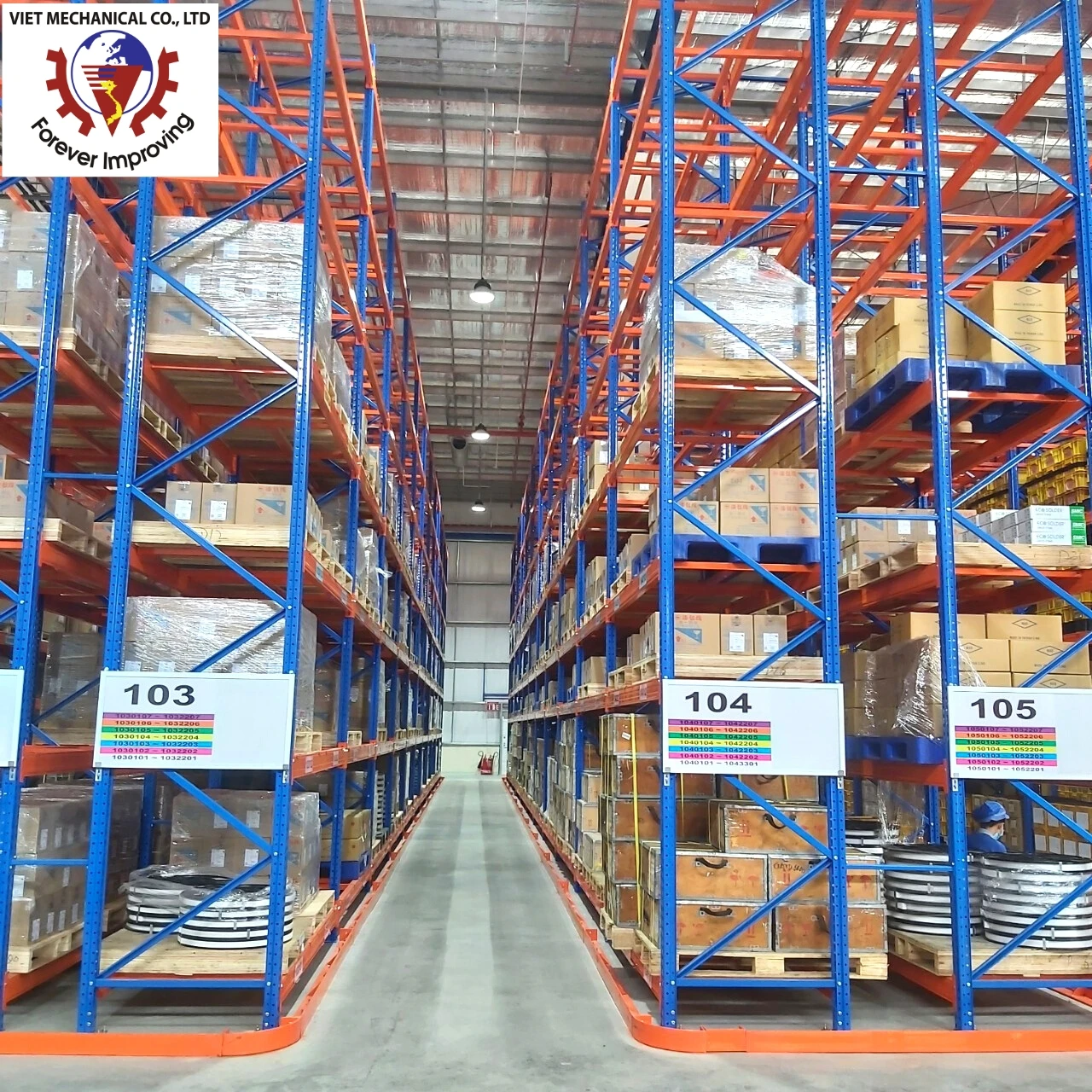 Alibaba.com: Industrial Warehouse VNA Pallet Racking, High-Capacity ...