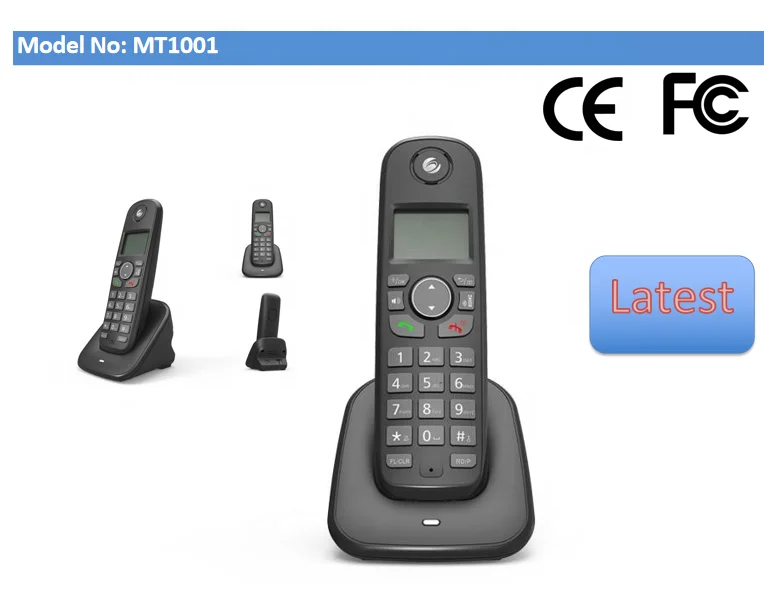 DECT Cordless Phone with Russian Language Display MT-1001| Alibaba.com