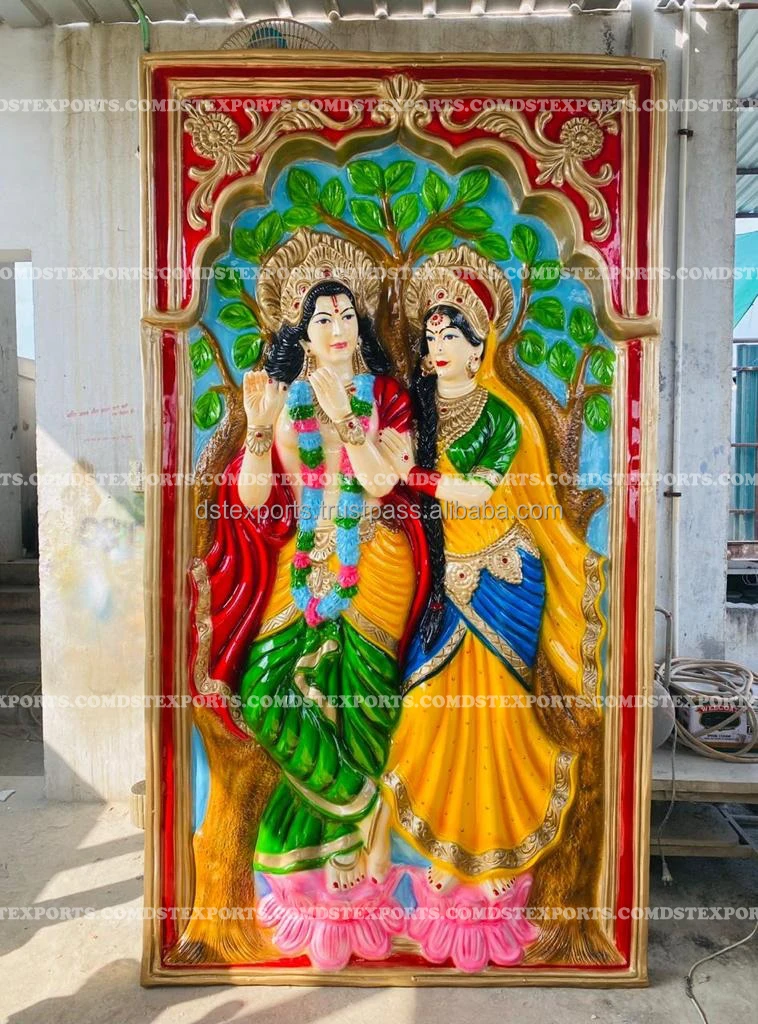 South Indian Wedding Balaji Lakshmi Decor - Lightweight & Customizable