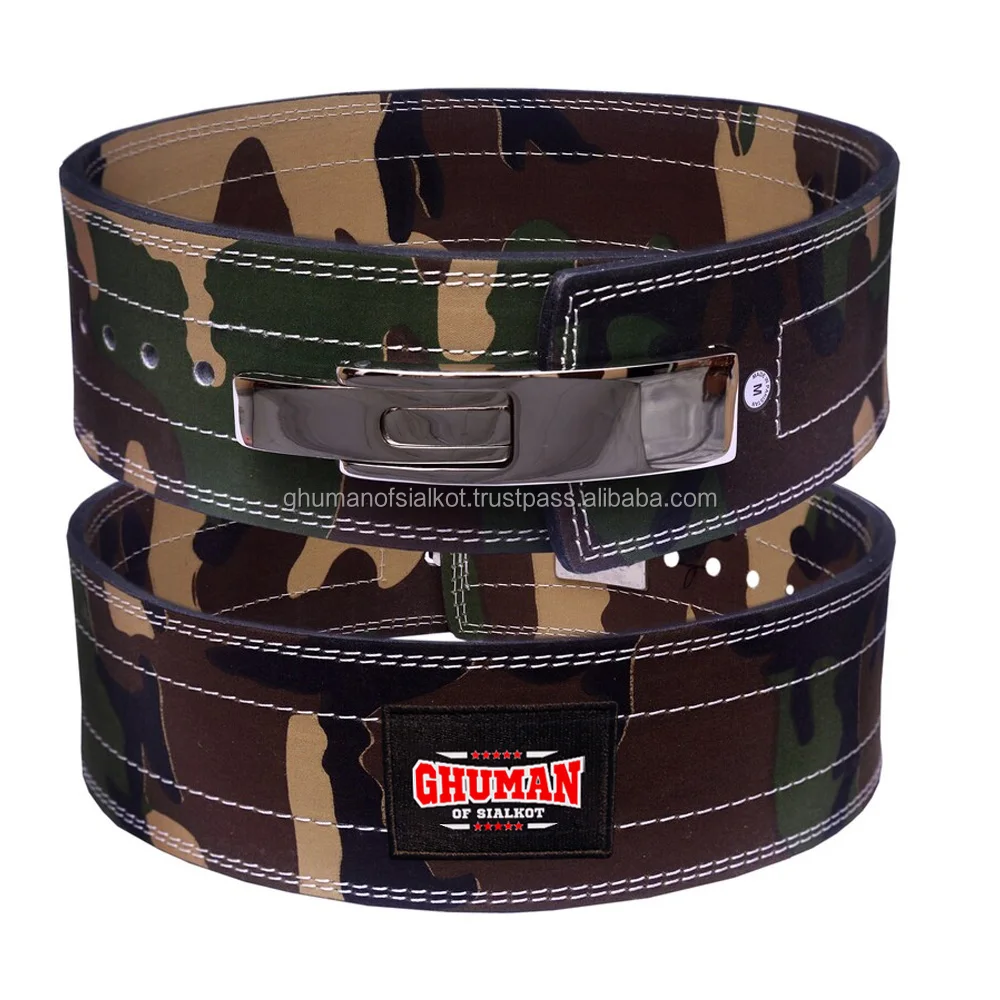 Custom Brand Logo Best Powerlifting Lever Belt Gym Exercise Training ...