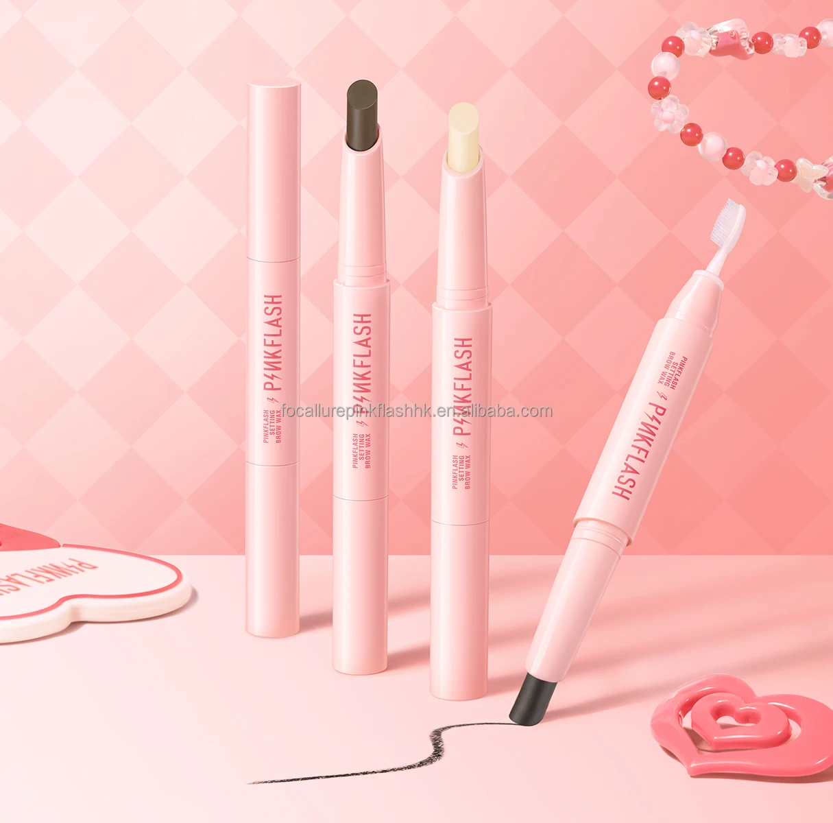 PINKFLASH Eyebrow Setting Gel - Long Lasting & Waterproof