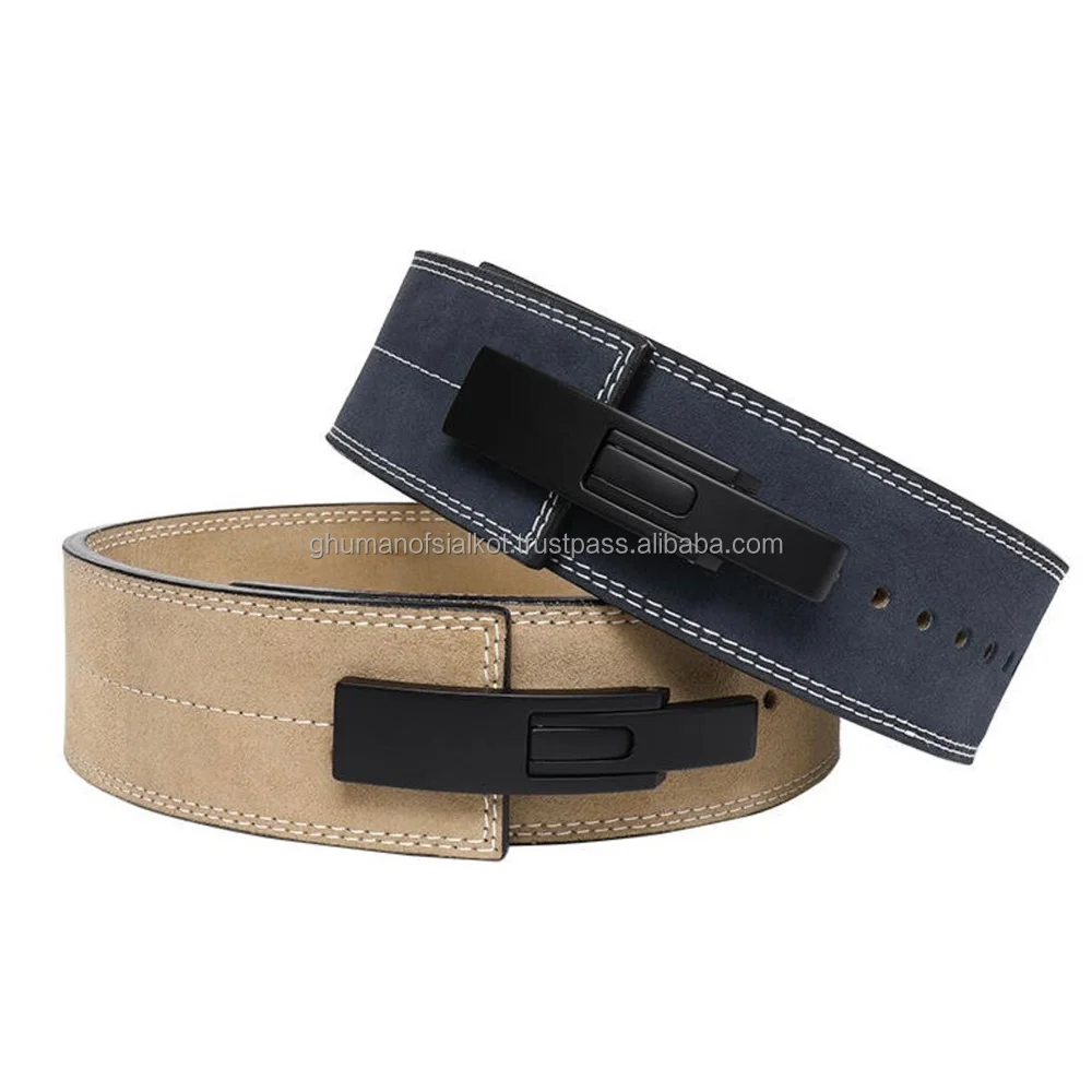 Custom Brand Logo Best Powerlifting Lever Belt Gym Exercise Training ...