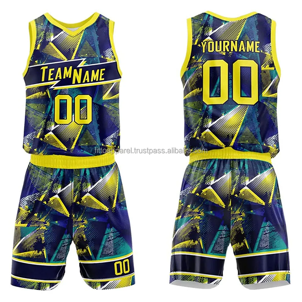 Amateur Basketball Team Custom 3d Design Black Basketball Jersey For ...