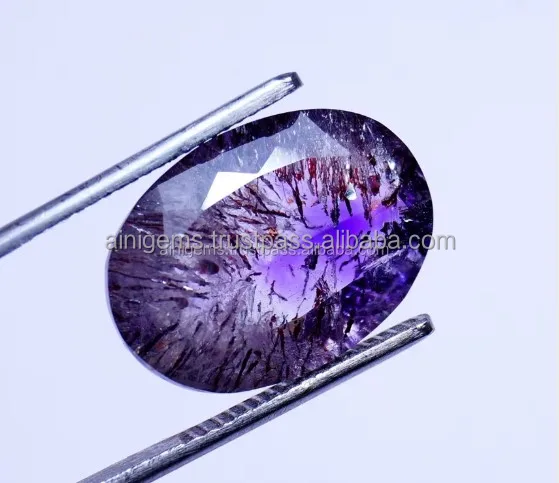 Genuine Super Seven Crystals Are Amethyst Cacoxenite Goethite ...