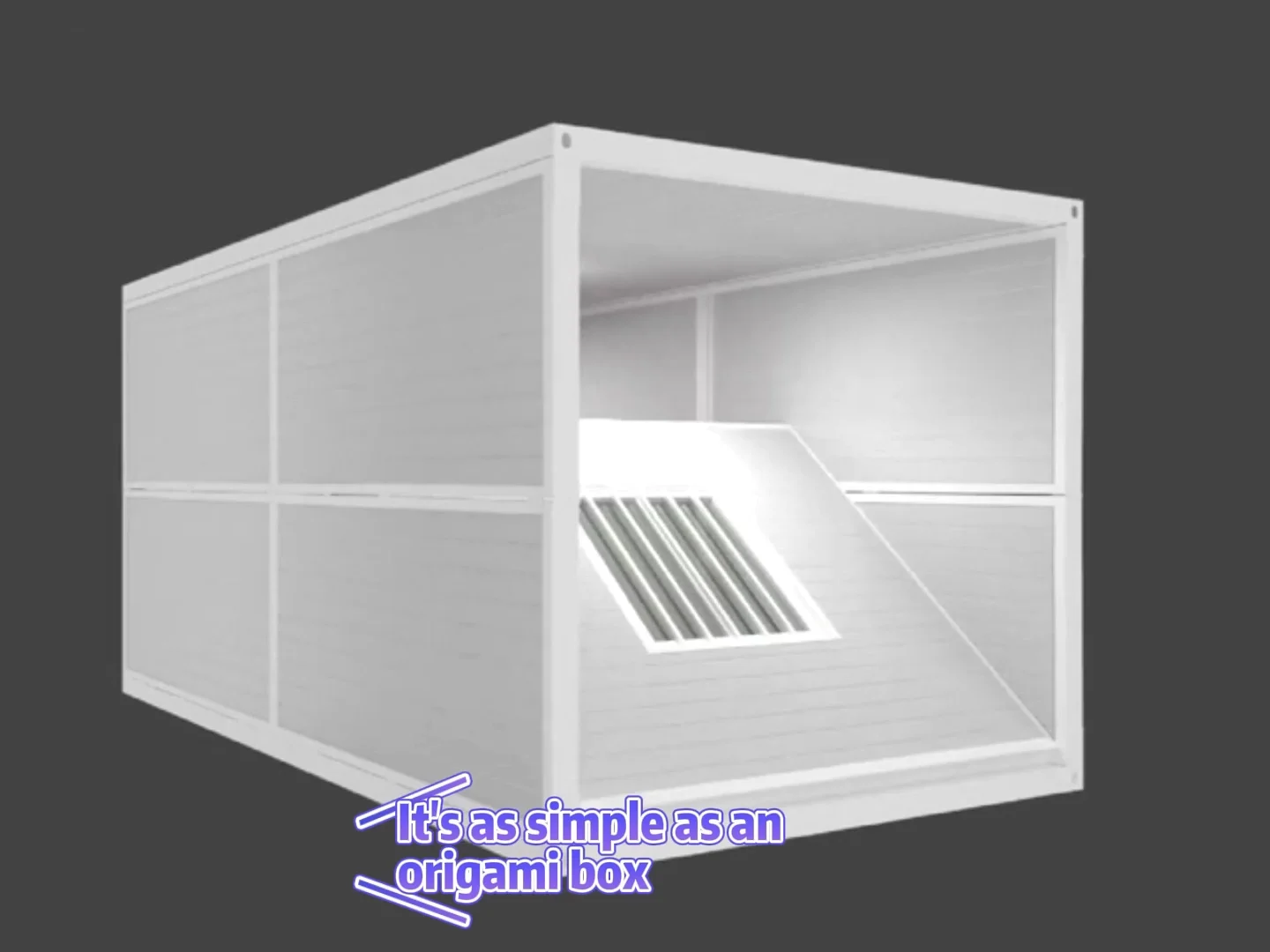 Foldable Rooms 20ft 40ft Container House Office Modular Homes Prefab ...