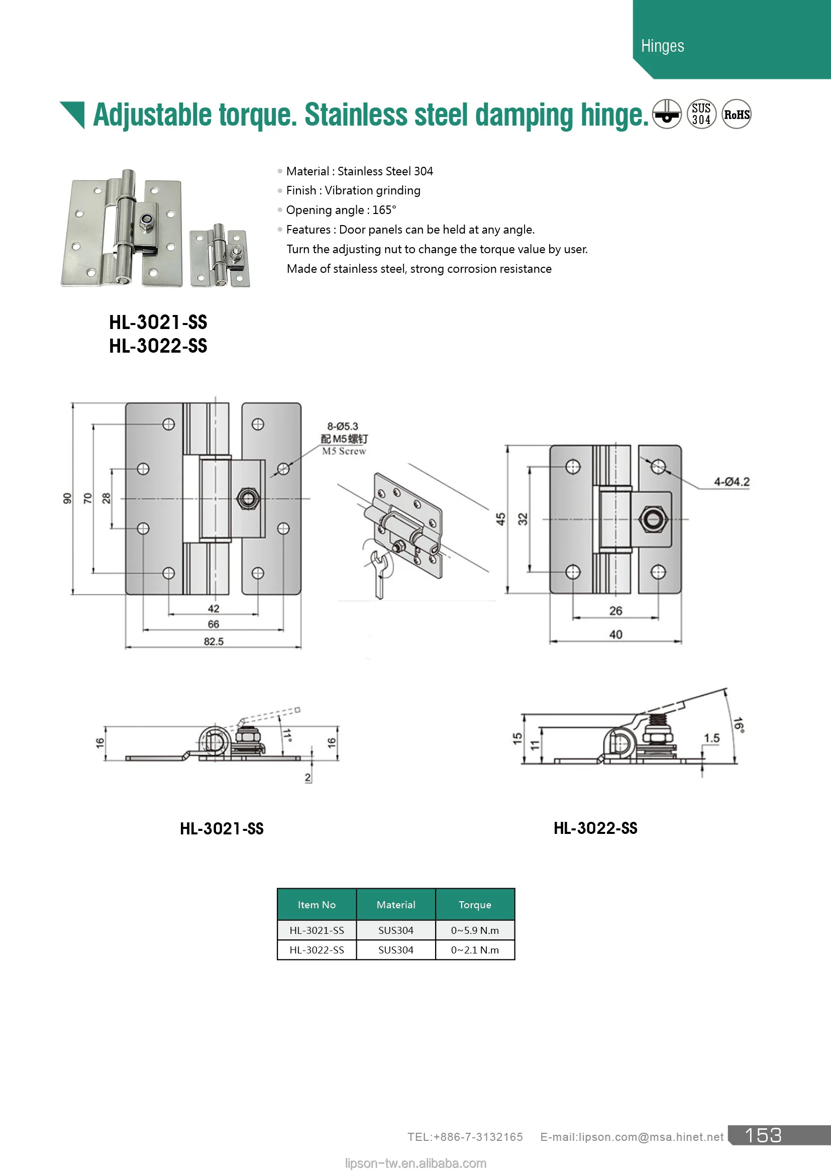 Friction Hinge For Rotary Bracket Za233 - Buy Friction Hinge For Rotary ...