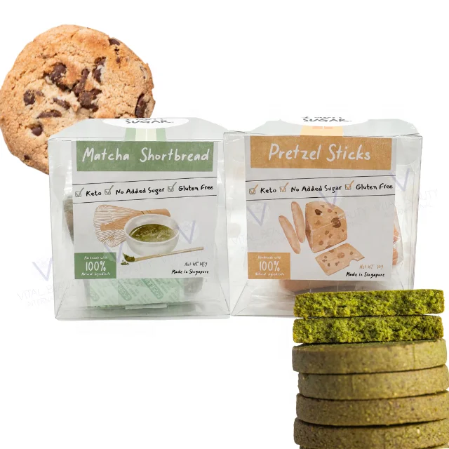 Singapore Keto Food Cookies Sugar Free Flourless OEM Private Label ...