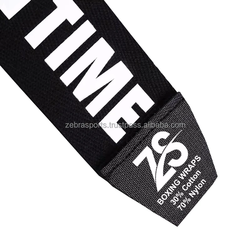 Custom Printed Boxing Bandage Cotton Hand Wrap Boxing