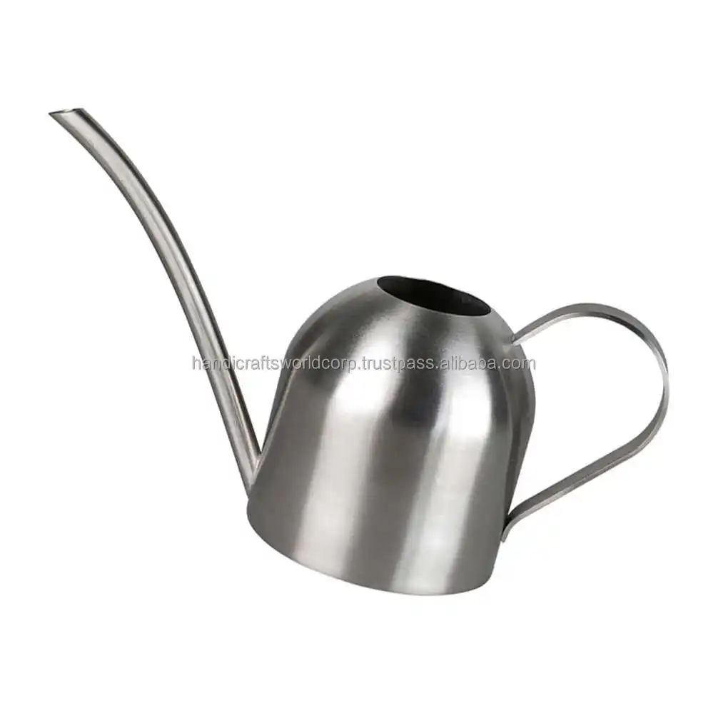 Garden Watering Can Black Powder Coated Metal Vintage Can With Gold ...