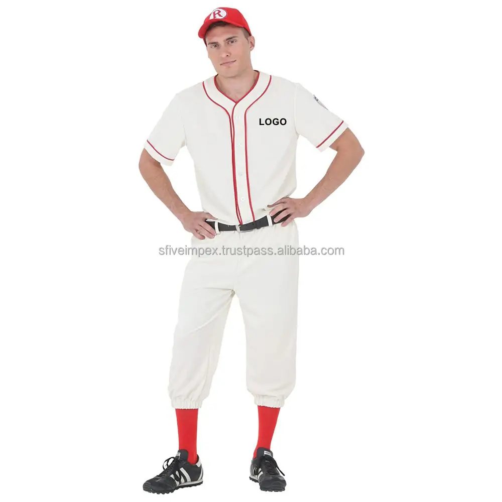 Softball Uniform Jersey Set Sports Team Practice Wear Clothes Stylish ...