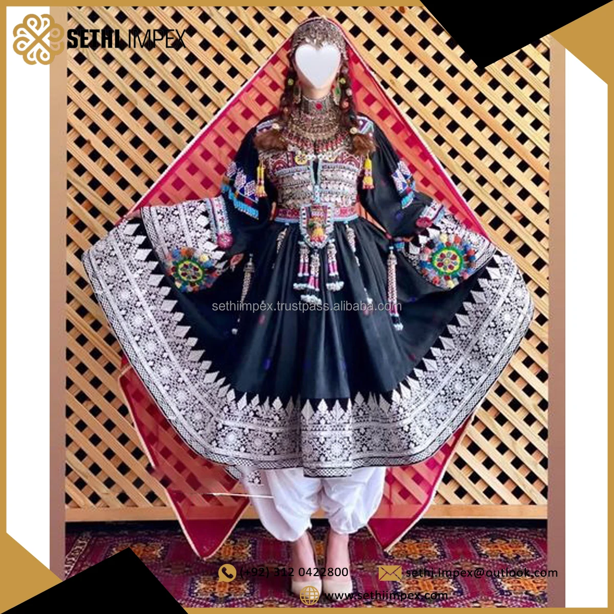 Kuchi Afghani Dress Afghani Suit Ethnic Afghan Traditional Kuchi Suits ...