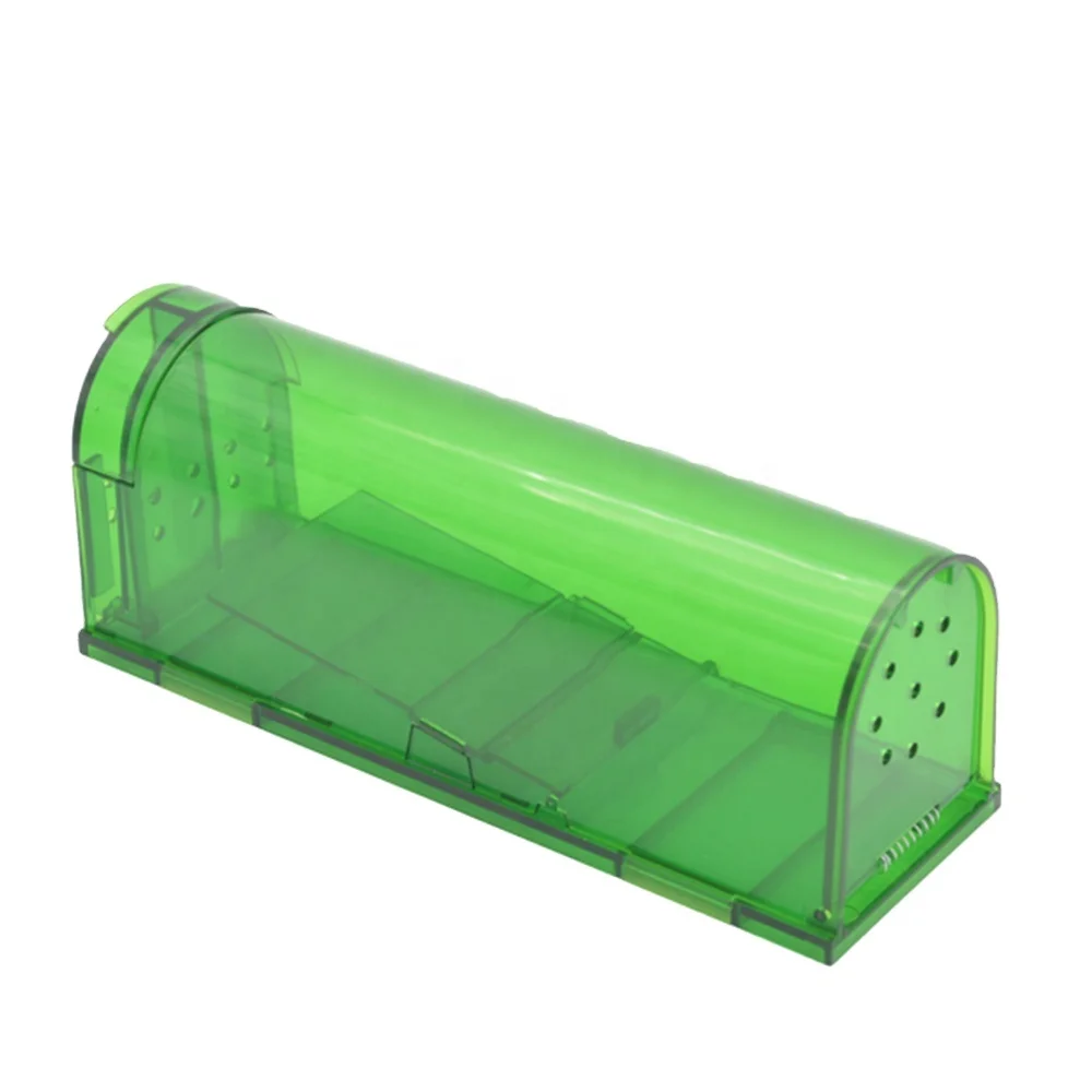 Safe Plastic Rat Trap - Humane Catch Box for Pest Control