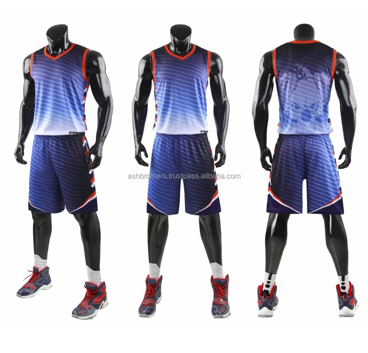 Custom Sublimation Basketball Uniform Design Suits Basketball Vest ...