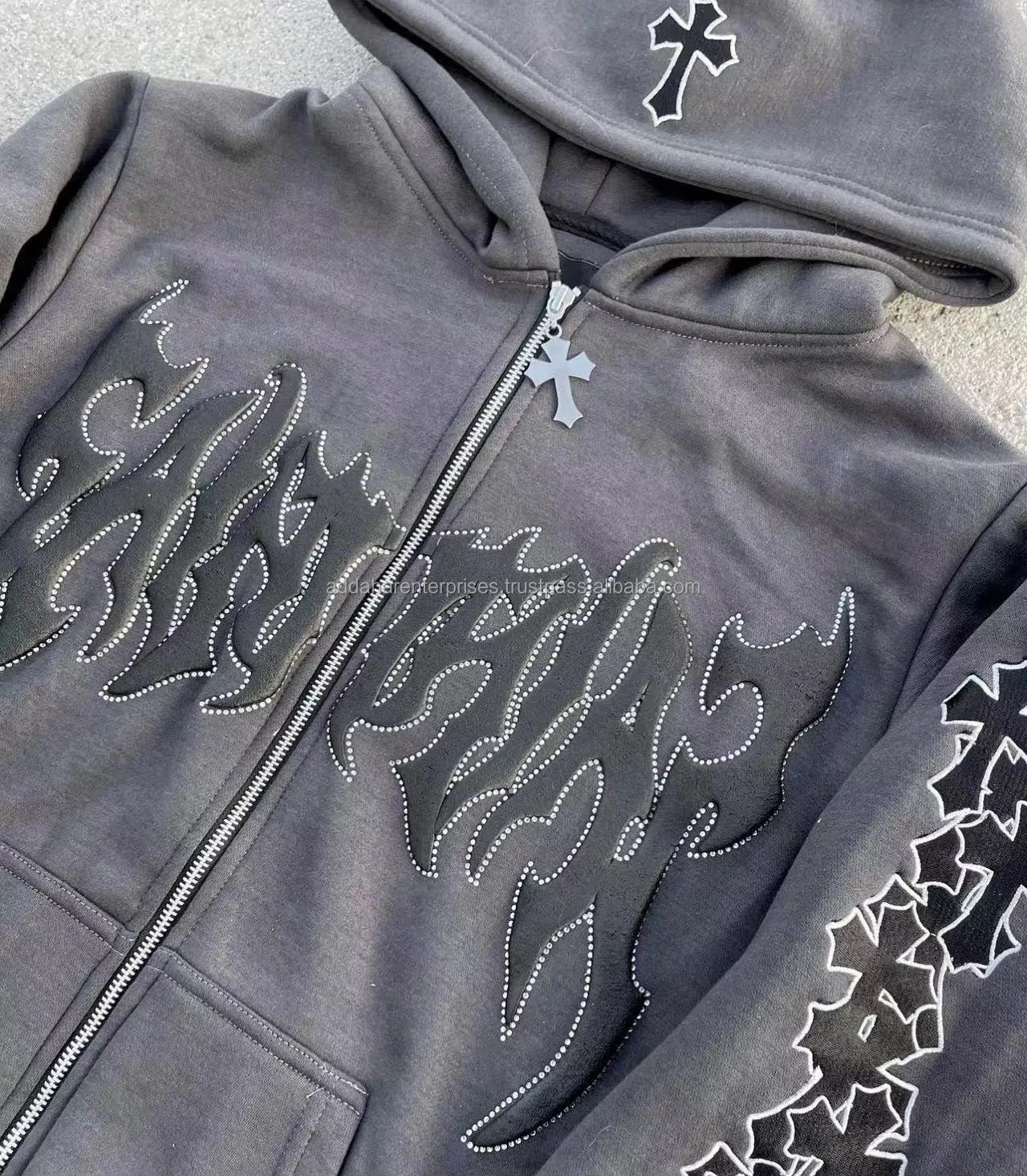 Men's Tracksuit Customized - Flared Sweatpants & Hoodie