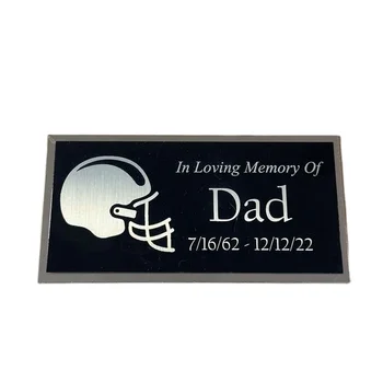 Stainless Steel Cremation Urn Template Logo For Burial Pot Engraved ...