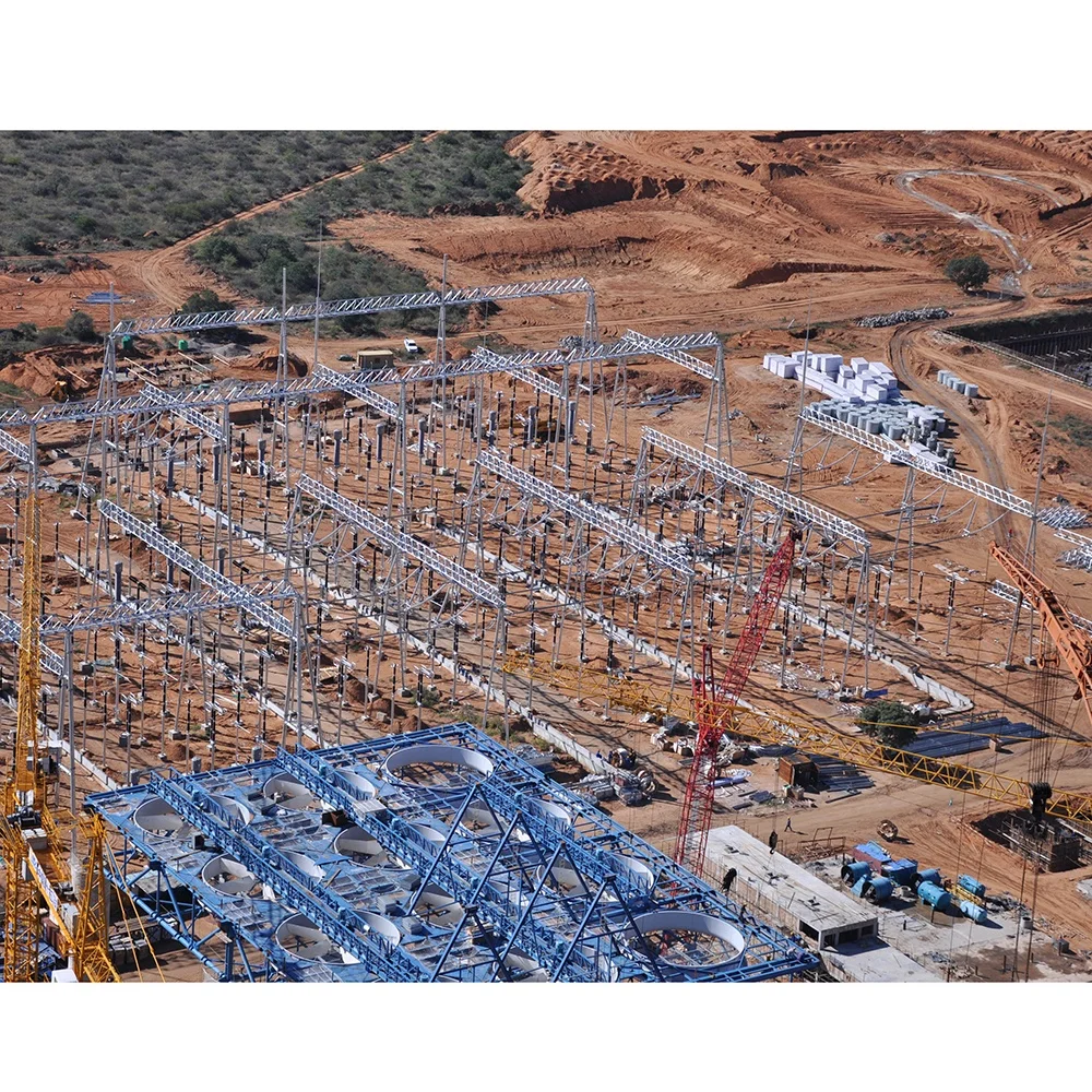 Alibaba.com: 138 KV gantry steel poles substation structure towers for ...