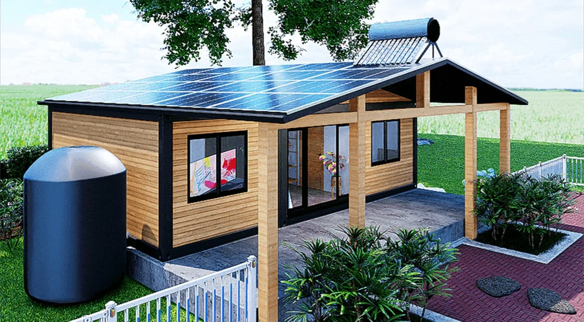Easy Assemble Modular Portable Prefabricated Homes Flat Pack Detachable ...