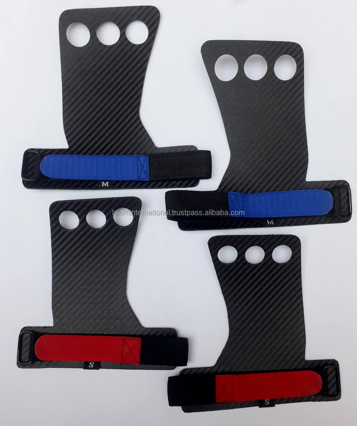 Microfiber Leather Fingerless Fitness Gloves Gymnastics Hand Grips for ...