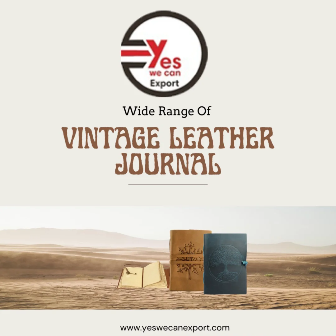 Leather Journal Custom Antique Deckle Edge Paper Vintage Leather ...