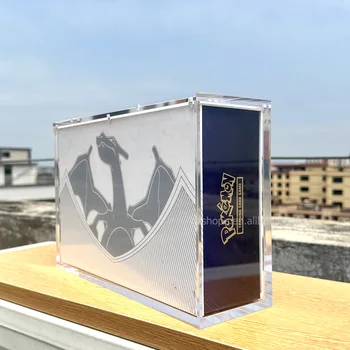Acrylic Charizard Upc Box Display Case For Pokemon Charizard Ultra ...