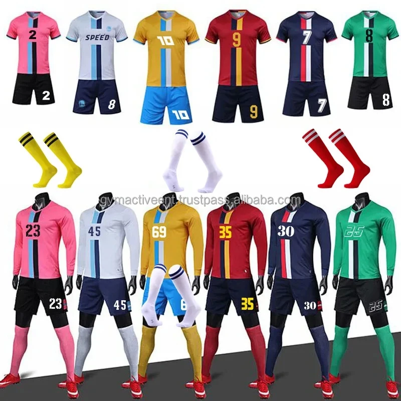 Adult Youth Football Uniforms Wholesale Sublimation Training Football ...