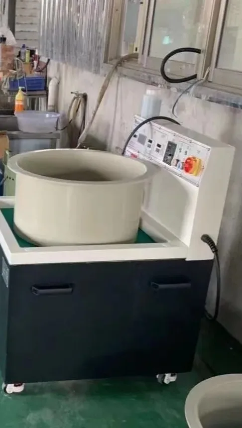 Stainless Steel Tube Polishing Machine Magnetic Finishing Tumbling ...