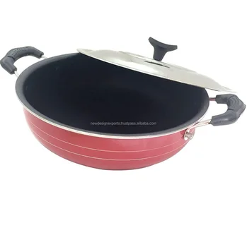Nonstick Kadhai Indian Kadai Frying Pan Deep Fry Kadhai Deep Fry Pan ...