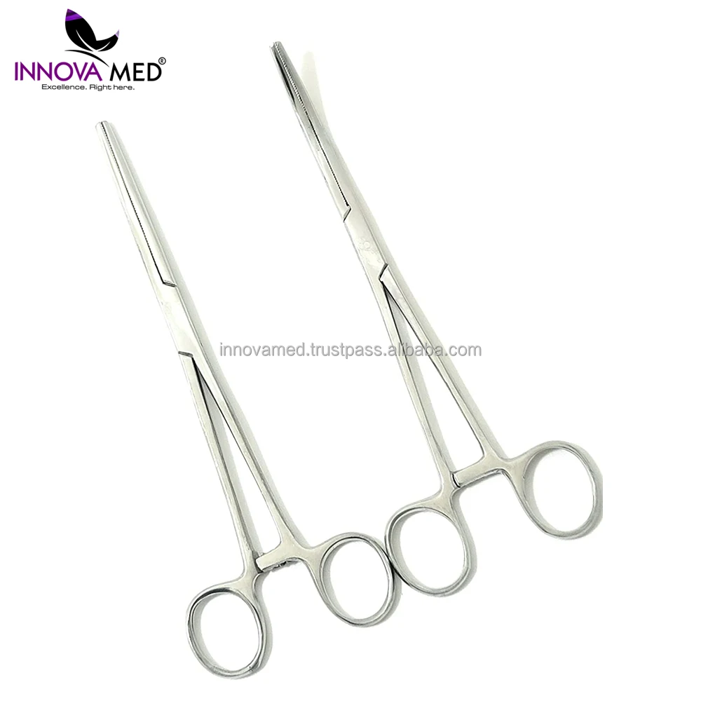 Stainless Steel Hemostatic Clamp Forceps - INNOVAMED