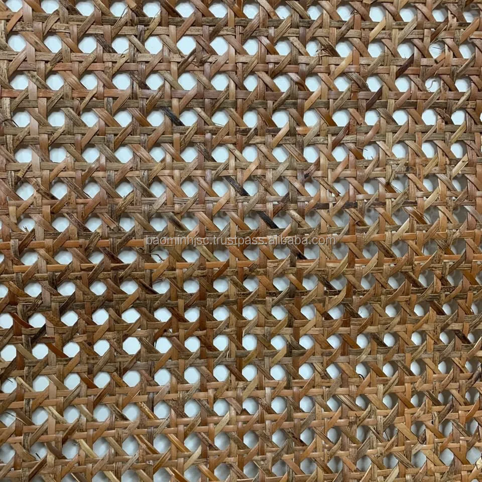 Handmade Natural Rattan Webbing Roll Mesh Unique From Vietnam - Buy ...