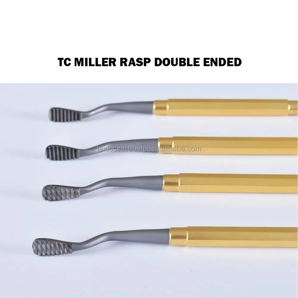 Basis of Surgical Instruments TC Miller Nasal Bone Rasps Double Ended ...