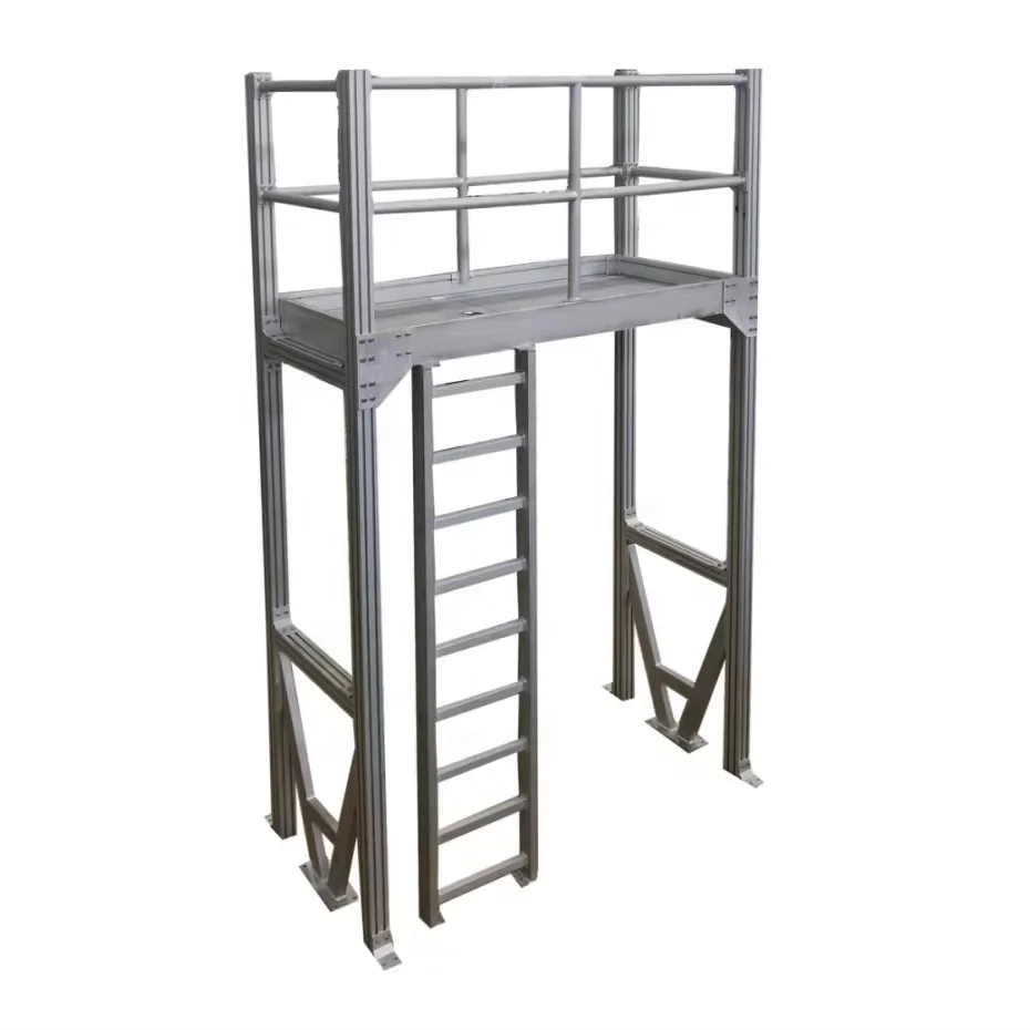 Fixed Maintenance Platform Lightweight Rack With Guardrail - Buy ...